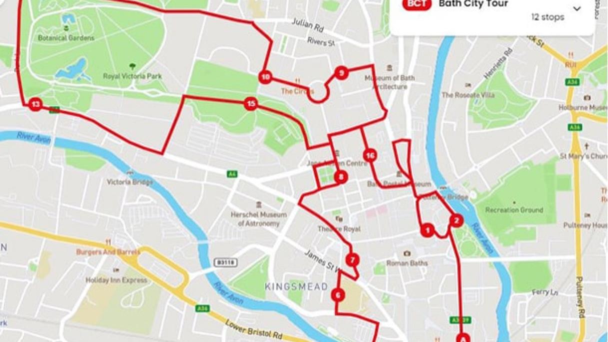 Bath sightseeing | Bath Hop-on hop-off bus | Tootbus