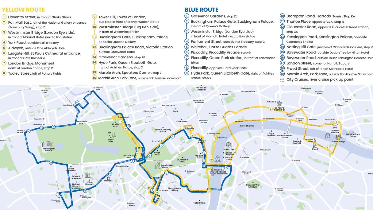Thames River Cruise & Double decker bus London | Tootbus